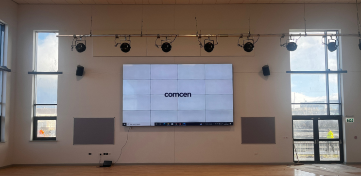 Video Wall Digital Transformation: Ysgol Corn Hir - Comcen AV